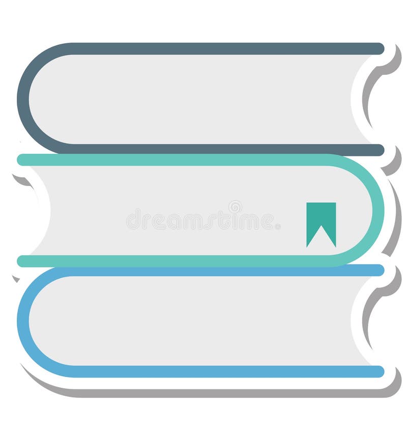 Books Isolated Vector Icon Editable Stock Vector - Illustration of ...
