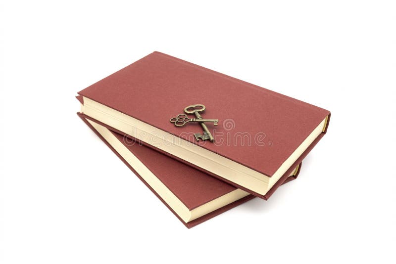 Books and keys on them stock photo. Image of literature - 253756030