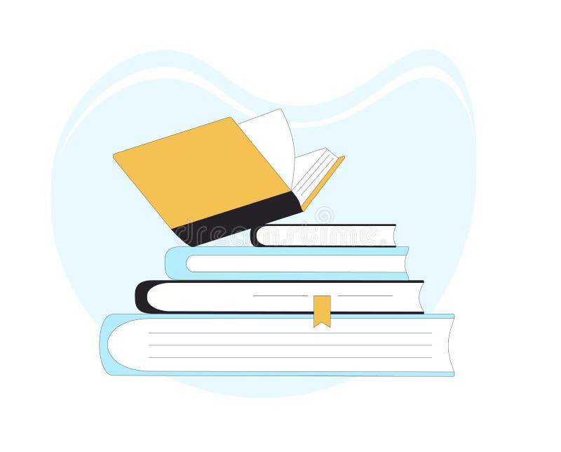 Books. Knowledge, Education, Learning Symbol. Study, Research. Vector ...