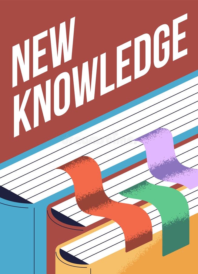 Books for Knowledge and Education, Poster Design. Studying, Reading ...