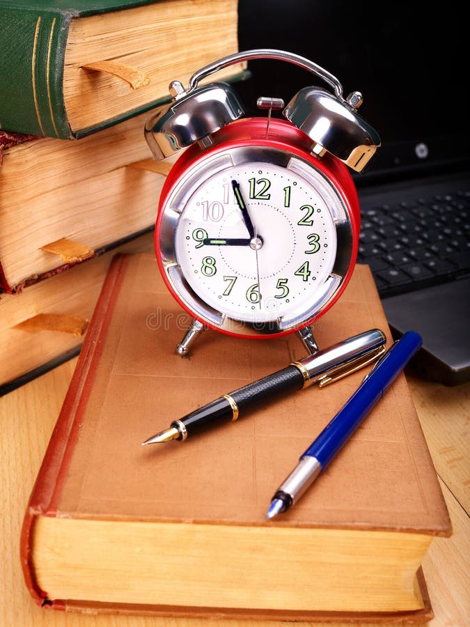 Books and Laptop. School Supplies Stock Image - Image of book, drive ...