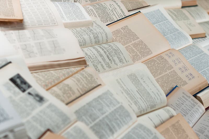 Books Laying and Making Pattern Stock Photo - Image of library ...