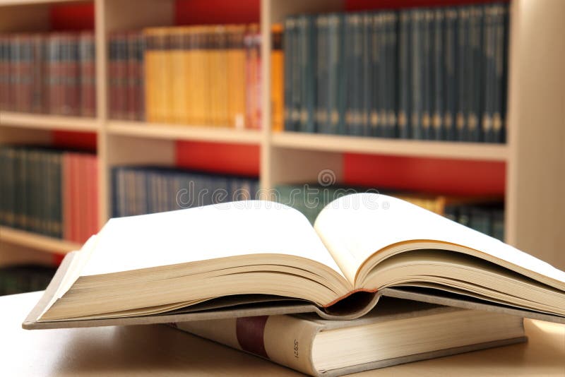Books in library stock image. Image of library, literature - 3858205