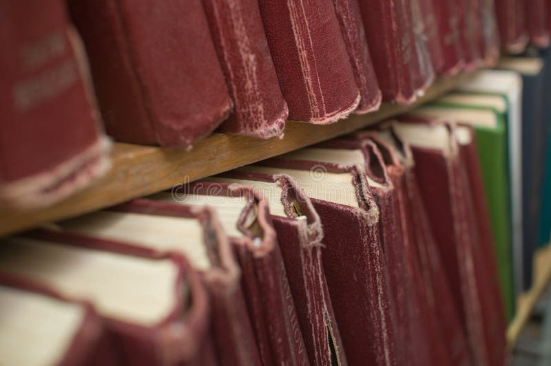 Books in library. stock image. Image of shelf, directories - 8249705