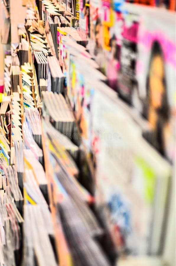Books and Magazine Store editorial stock photo. Image of shoppers ...