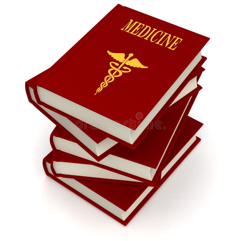 Books of MEDICINE stock illustration. Illustration of healthcare - 31942758