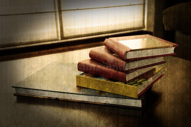 Books old style stock image. Image of color, science - 25649915