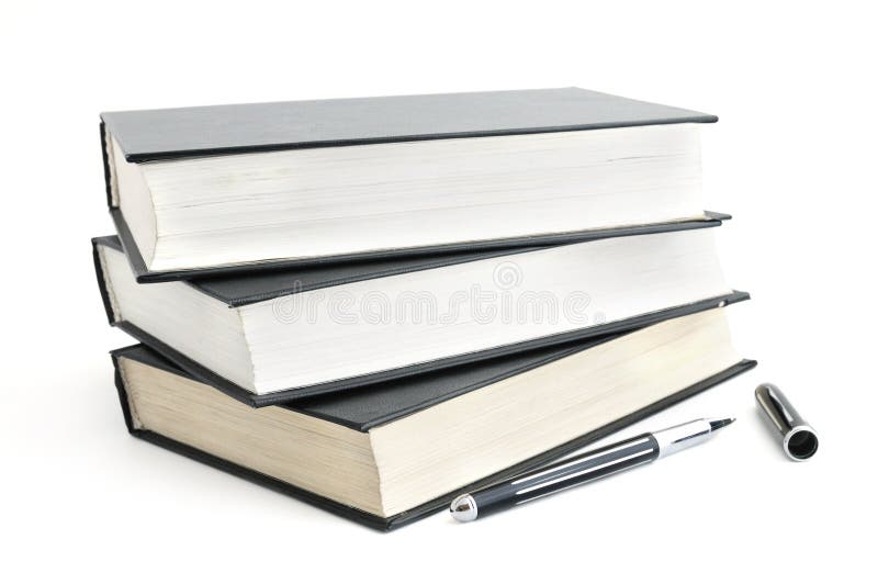 Books and pen stock photo. Image of legal, black, read - 16283482