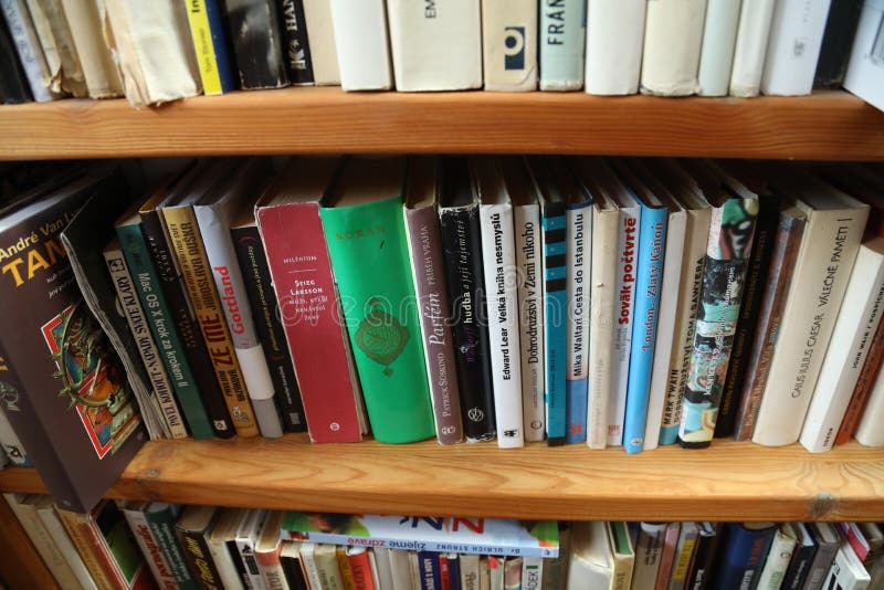 Books in the Personal Library Editorial Photography - Image of decor ...