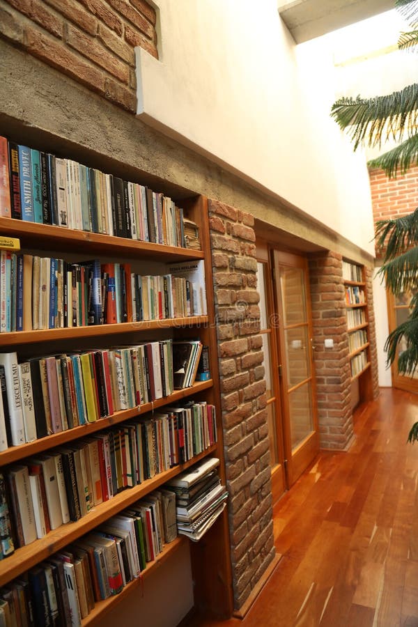 Books in the Personal Library Editorial Stock Photo - Image of building ...