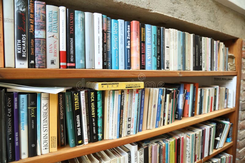 Books in the Personal Library Editorial Photo - Image of files ...