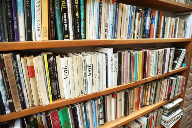 Books in the Personal Library Editorial Stock Image - Image of page ...