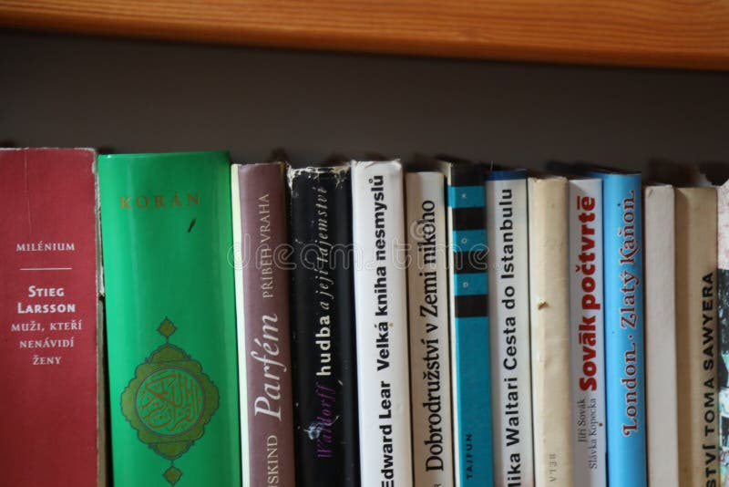 Books in the Personal Library Editorial Photography - Image of office ...