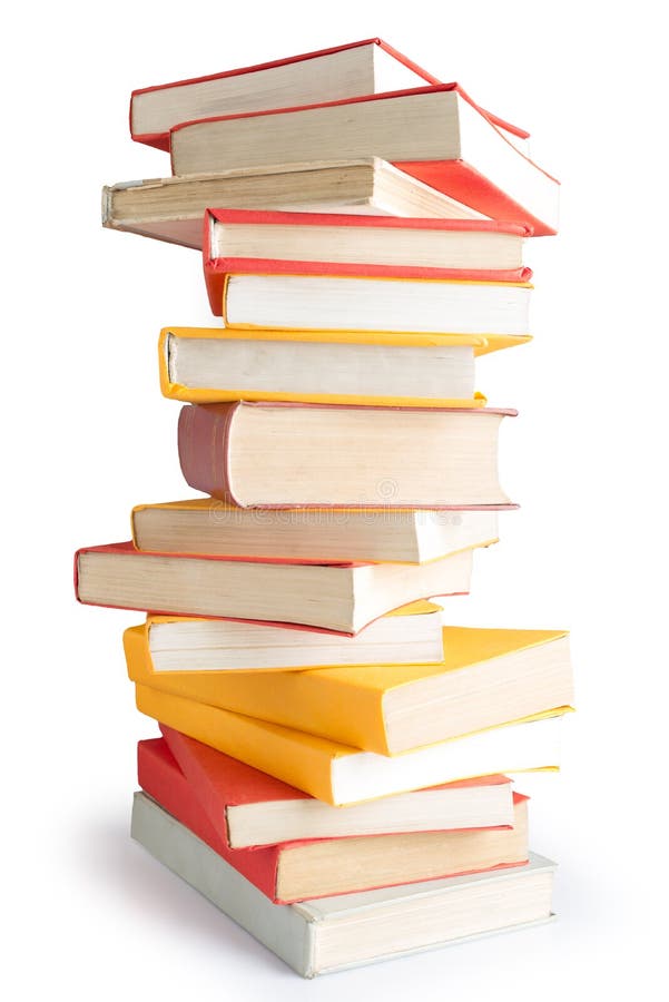 Books piled up stock photo. Image of read, literature - 35501282