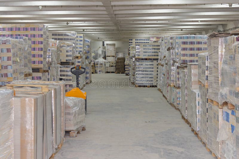 Books Print Warehouse stock photo. Image of book, pallets - 259274494