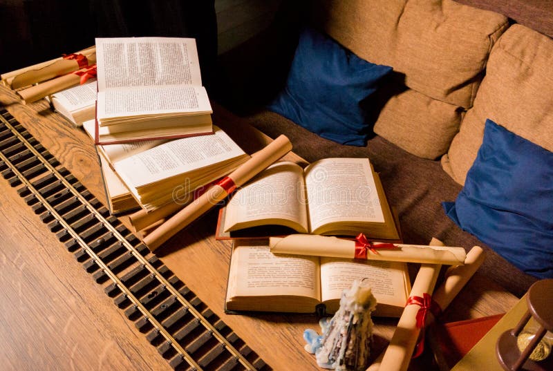 Books and Potions, Magic and Knowledge Stock Photo - Image of study ...