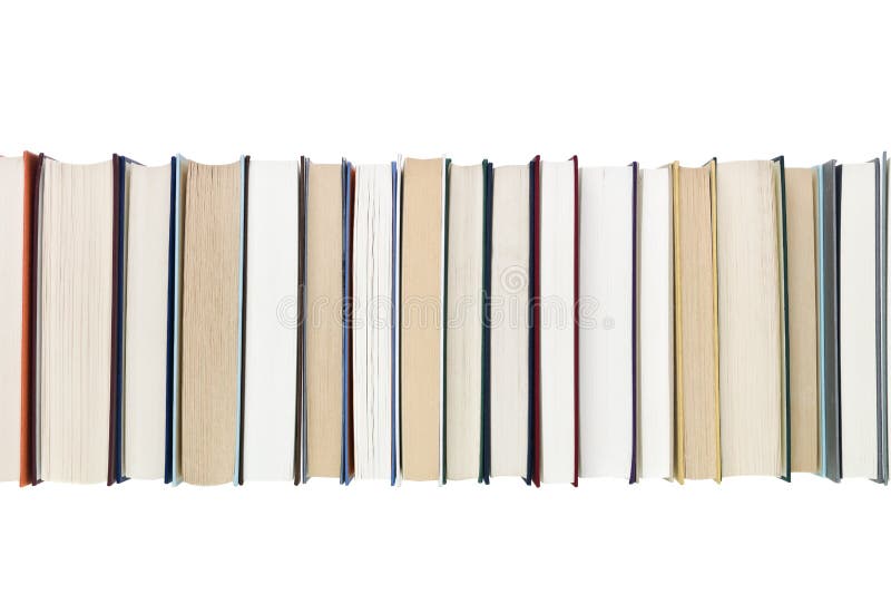 Books in a row stock photo. Image of covering, cover - 16923212