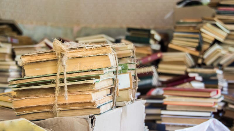 Scattered Books On The Floor Stock Photo - Image of photo, isolated ...