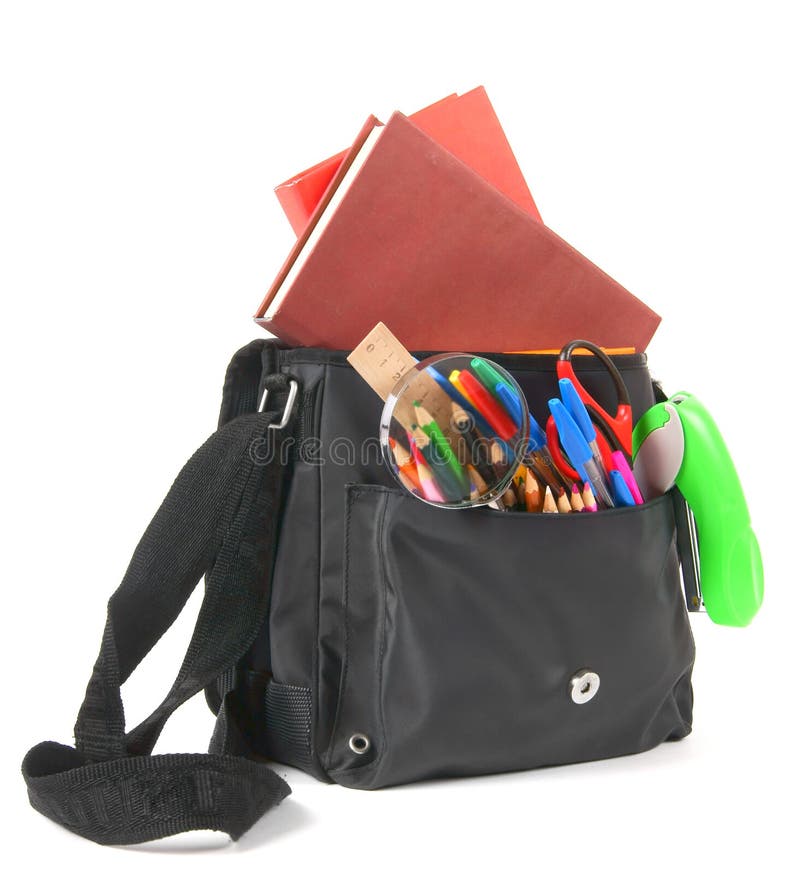 Heavy Study Load in Backpack Editorial Stock Image - Image of ...