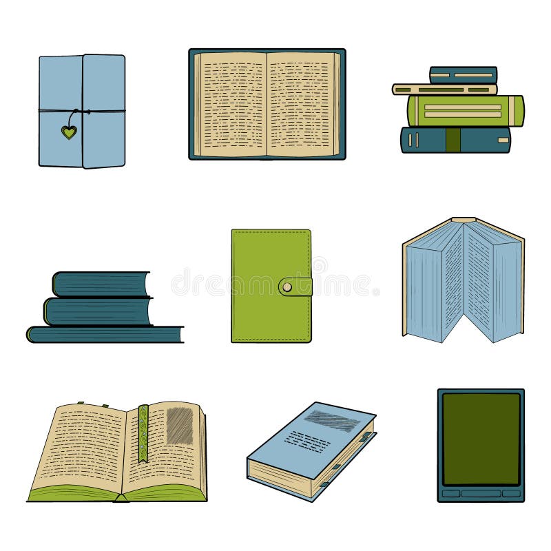 Nine Books Pile Stock Illustrations – 20 Nine Books Pile Stock ...