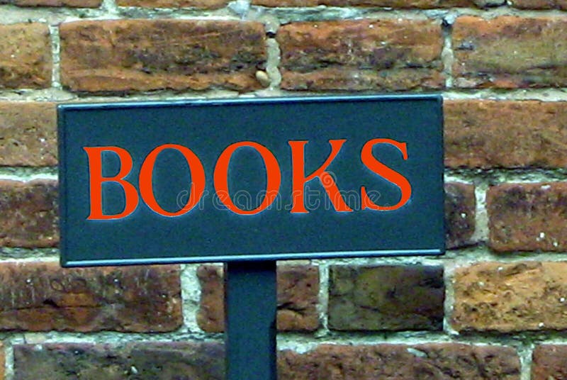 Books Sign stock image. Image of industrial, direction - 67737759
