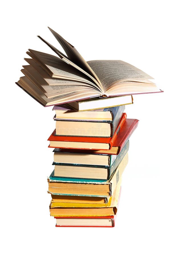 Books stack stock image. Image of hardcover, bookstack - 11390253