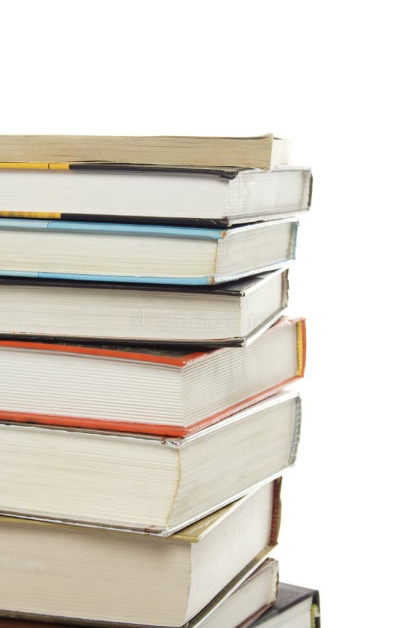 Books stack stock image. Image of stack, heap, education - 15148535