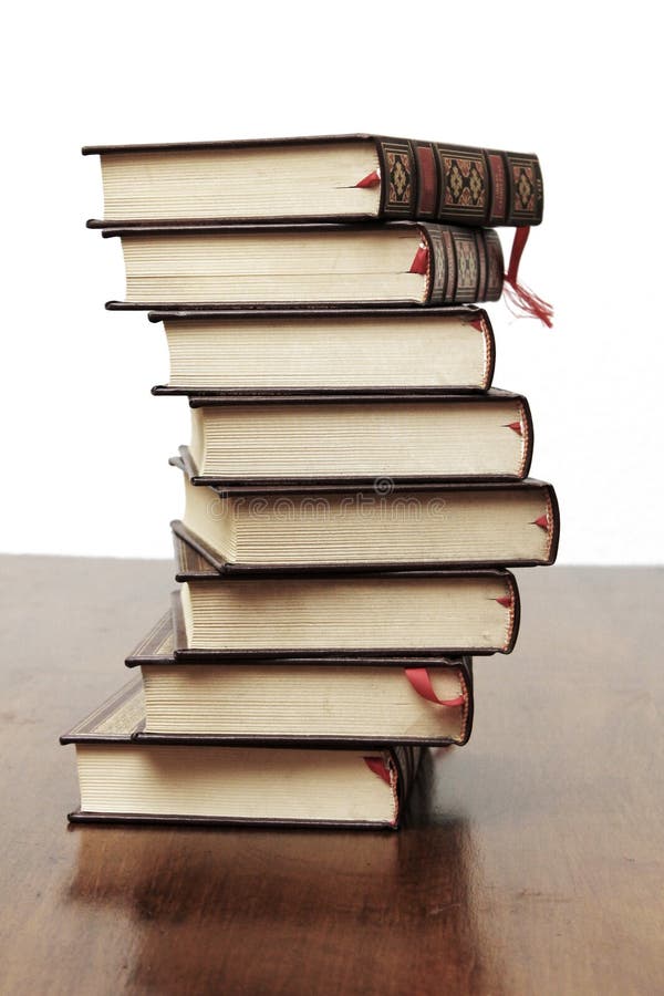 Books stacked stock image. Image of copy, education, collection - 25988971