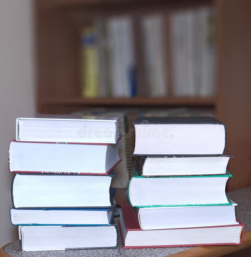 Old Books stacked up stock image. Image of damaged, stacked - 46120109