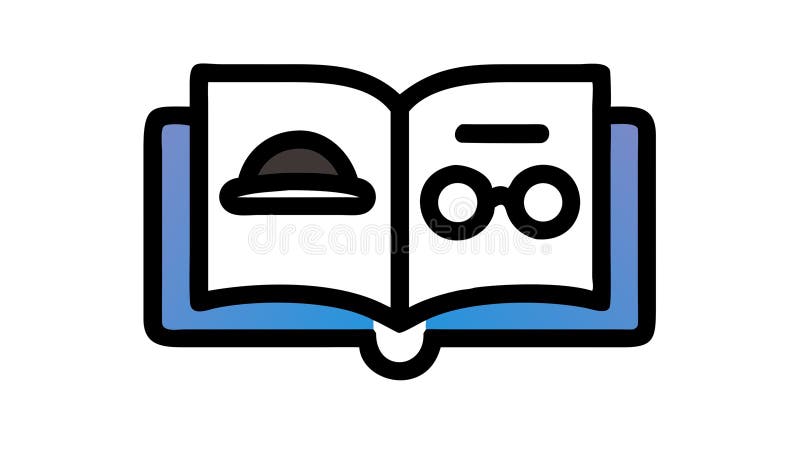 Books Stacked Icon. Library and Extensive Reading Collection, Vector ...