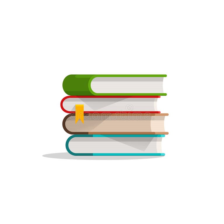 Stacked Textbook Stock Illustrations – 4,482 Stacked Textbook Stock ...