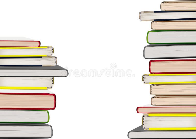 PDF books stacks icons stock vector. Illustration of graphics - 38763758