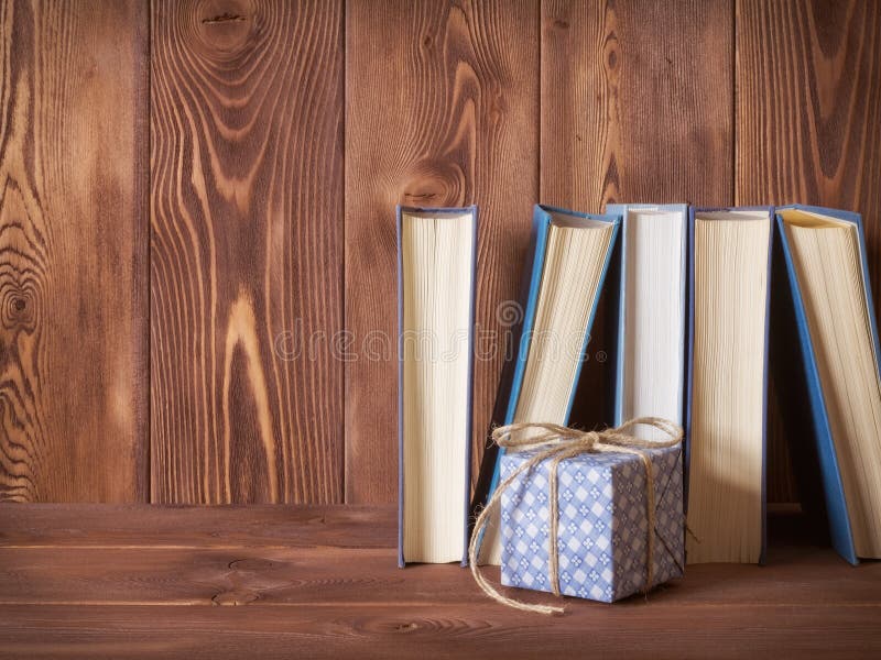 Books Standing on the Table Stock Image - Image of happy, book: 69705777