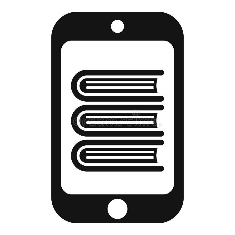 Books Store Icon Simple Vector. App Store Guide Stock Vector ...