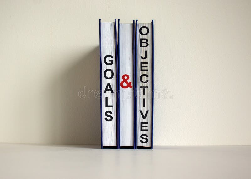 Ten Business Objectives stock illustration. Illustration of business ...