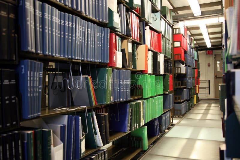 Books in University Library Stock Photo - Image of research, book: 7418708