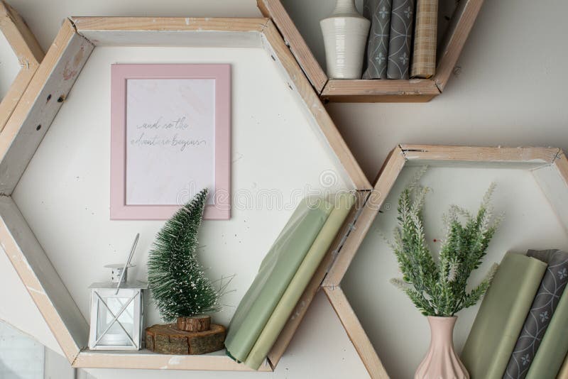 Books with Various Details are on the Shelf Stock Photo - Image of ...