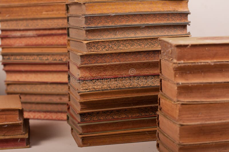 Books on a White Background Stock Photo - Image of read, teacher: 143183346