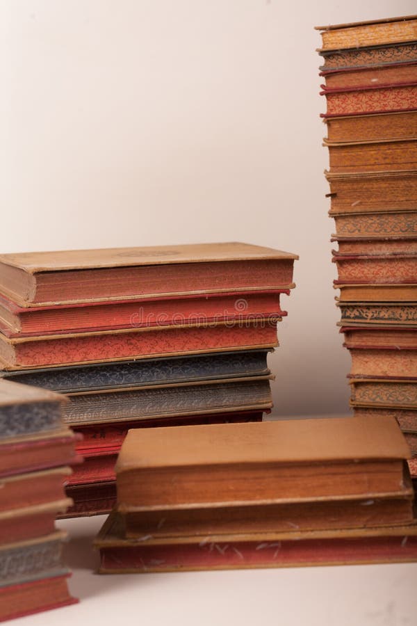 Books on a White Background Stock Photo - Image of read, teacher: 143183346