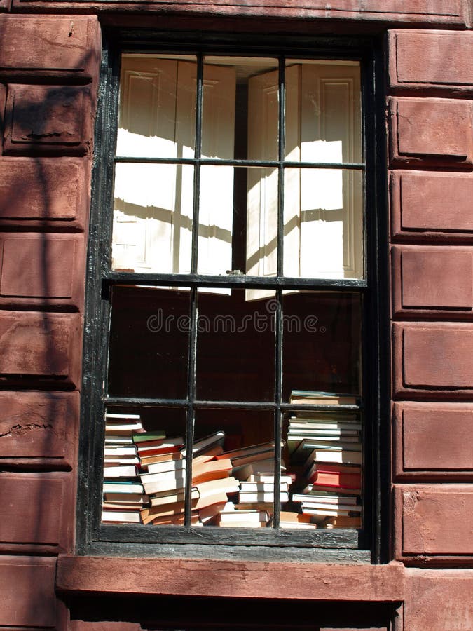 Books In A Window Picture. Image: 4791395
