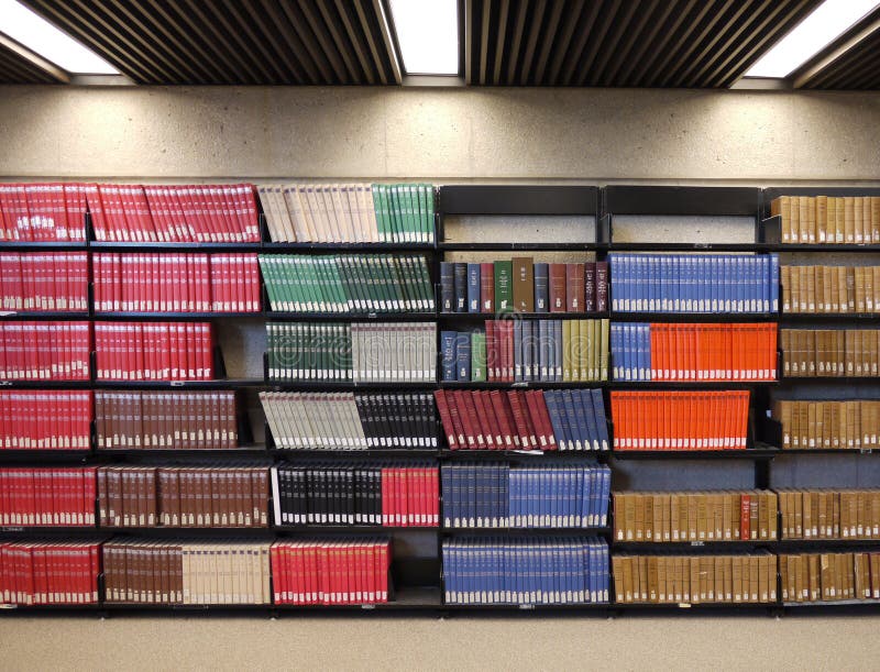 Bookshelf stock image. Image of ceiling, wall, encyclopedia - 13870085