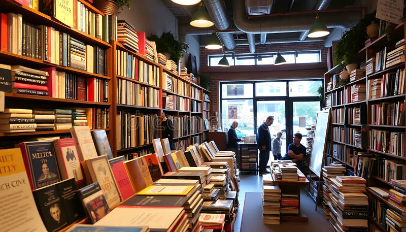 Bookshelf in Library, Reading Space, Knowledge Resource, Study Area ...