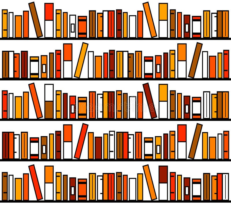 Bookshelves stock illustration. Illustration of bookshelf - 47100739