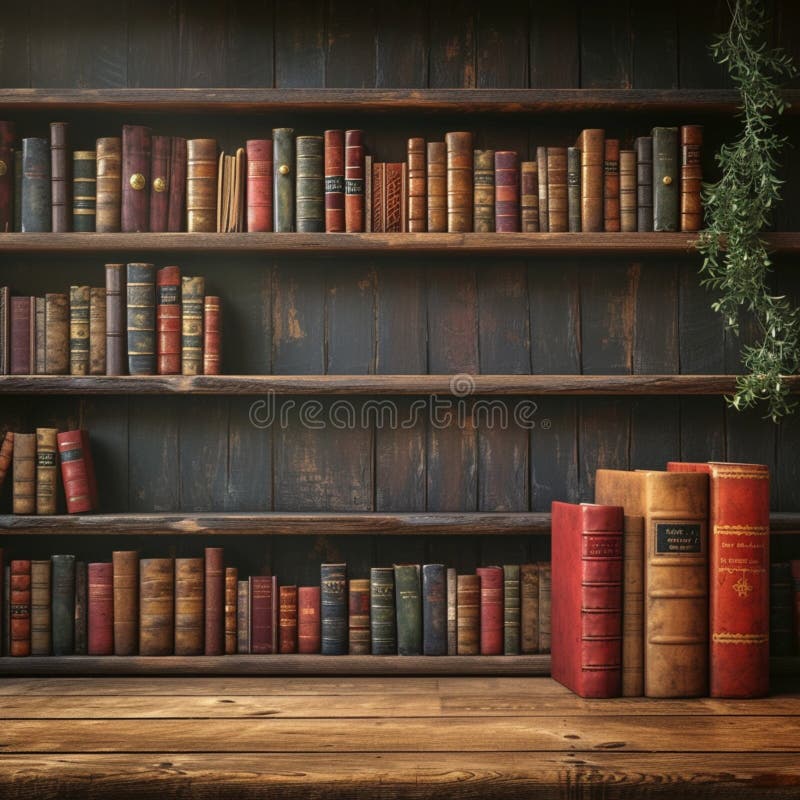 Bookstore Ad Backdrop Versatile with Copy Space for Promotions Stock ...