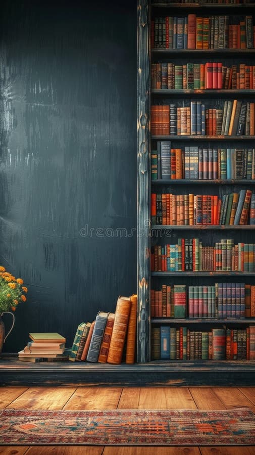 Bookstore Ad Backdrop Versatile with Copy Space for Promotions Stock ...