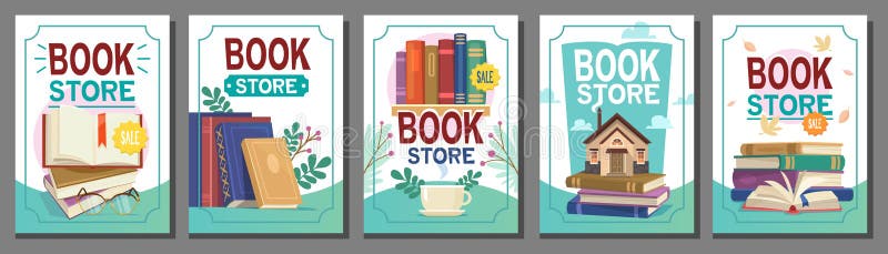 Flyer Bookstore Stock Illustrations – 701 Flyer Bookstore Stock ...