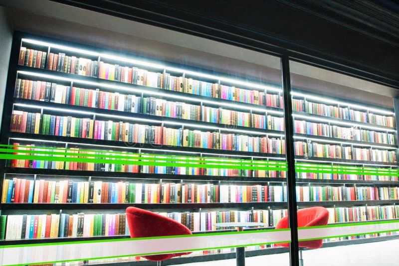 Amsterdam Library editorial stock image. Image of shelves - 15695299