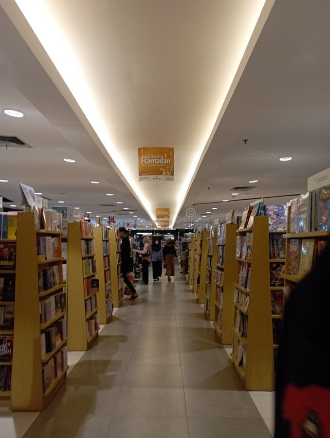 Bookstrore in Mall with the Various Genre Books Editorial Stock Photo ...