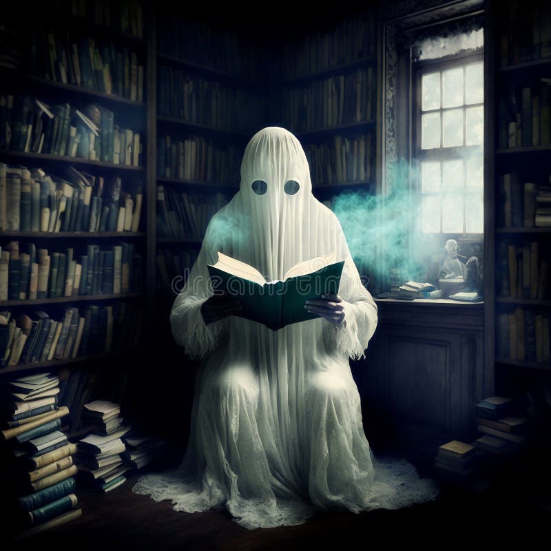 Bookworm Ghost Stock Illustrations – 18 Bookworm Ghost Stock ...