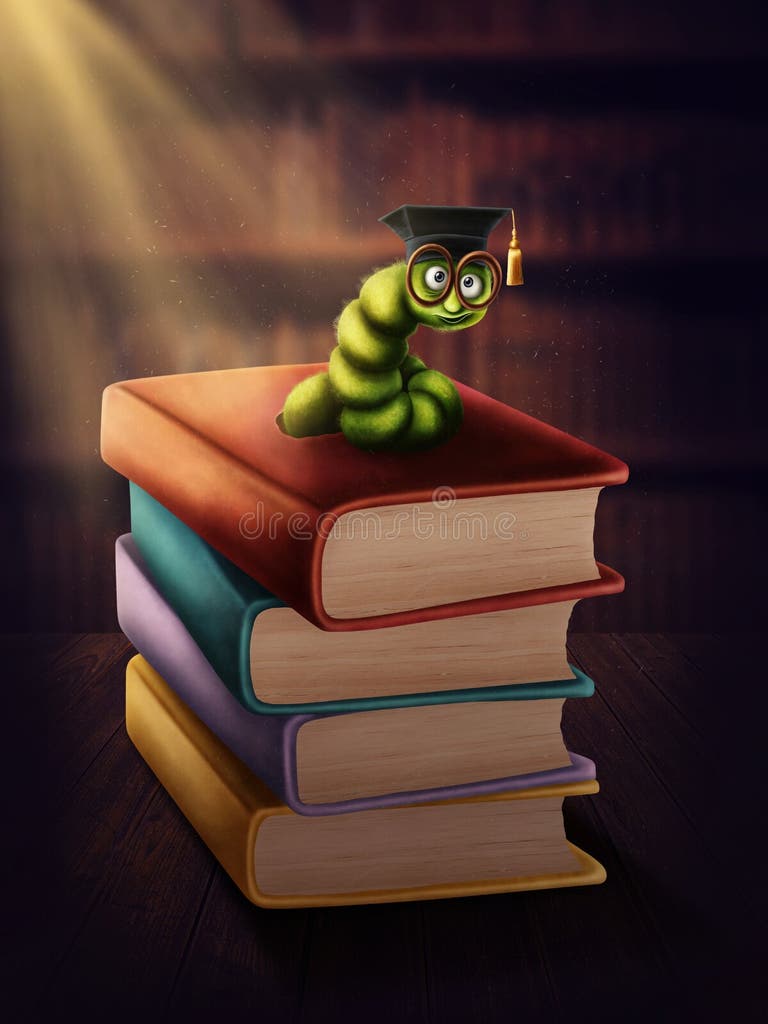 Bookworm Stock Illustrations – 7,710 Bookworm Stock Illustrations ...